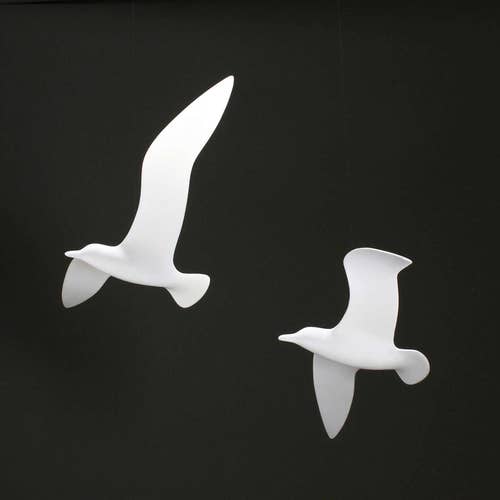 6 Seagull Mobile Sculpture by John Perry 16in Wingspan - Etsy