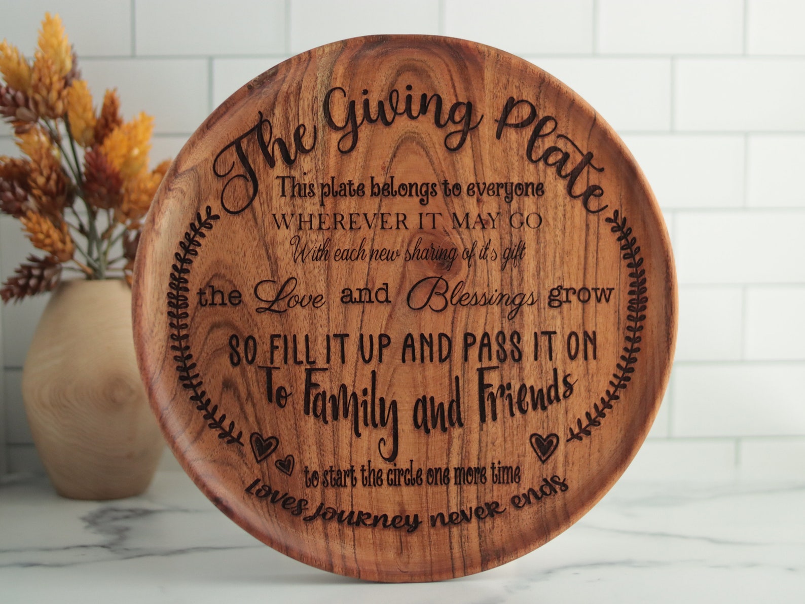 The Giving Plate Circle of Giving Holiday Gifting Sharing - Etsy