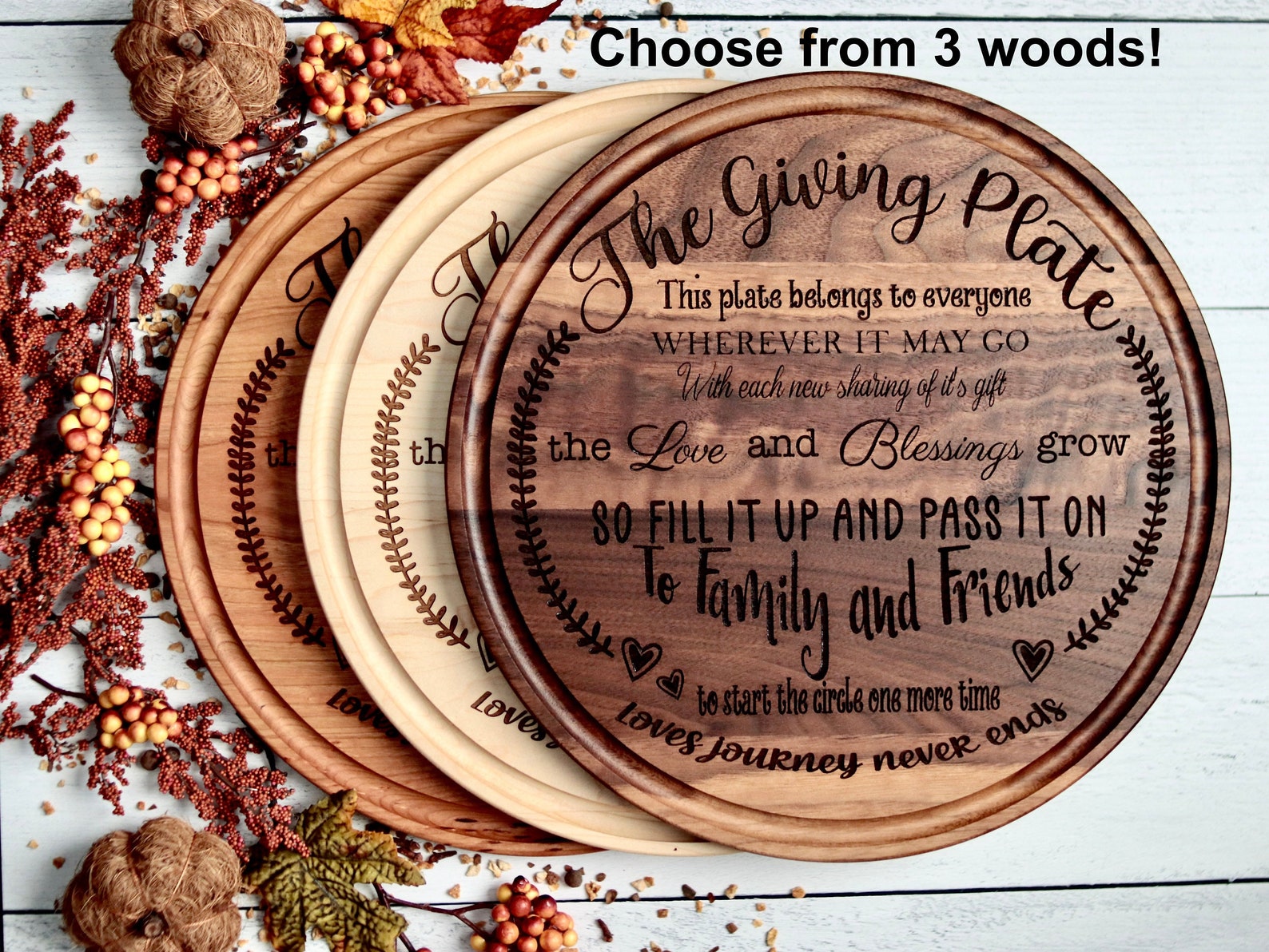 The Giving Plate Circle of Giving Holiday Gifting Sharing - Etsy