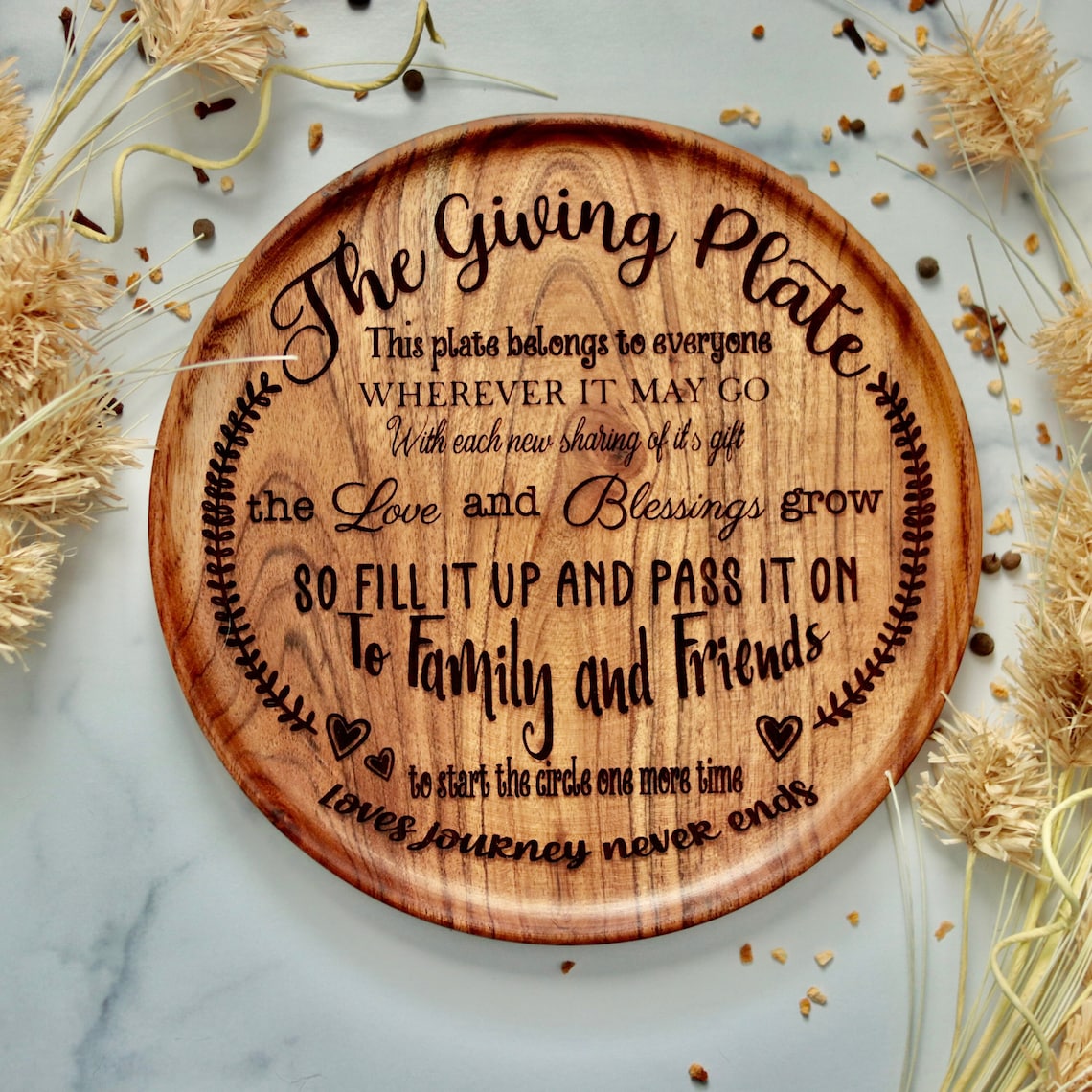 The Giving Plate Circle of Giving Holiday Gifting Sharing - Etsy