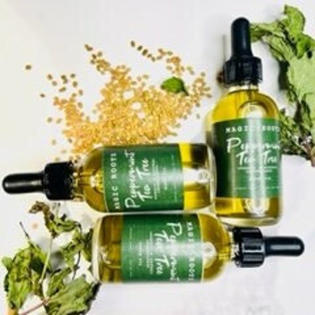 Peppermint Tea Tree Hair and Body Serum, Made With Organic and Natural ...