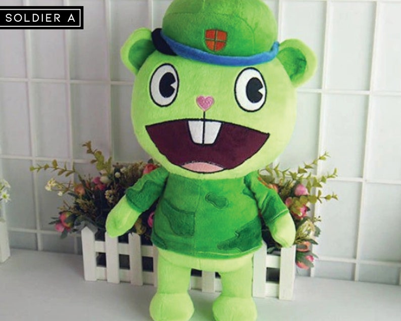 Happy Tree Friends Lumpy Plush Toy Happy Tree Friends | Etsy