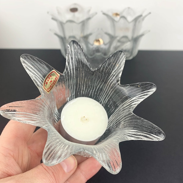 Flower Shaped Votive Candle Holders - Etsy