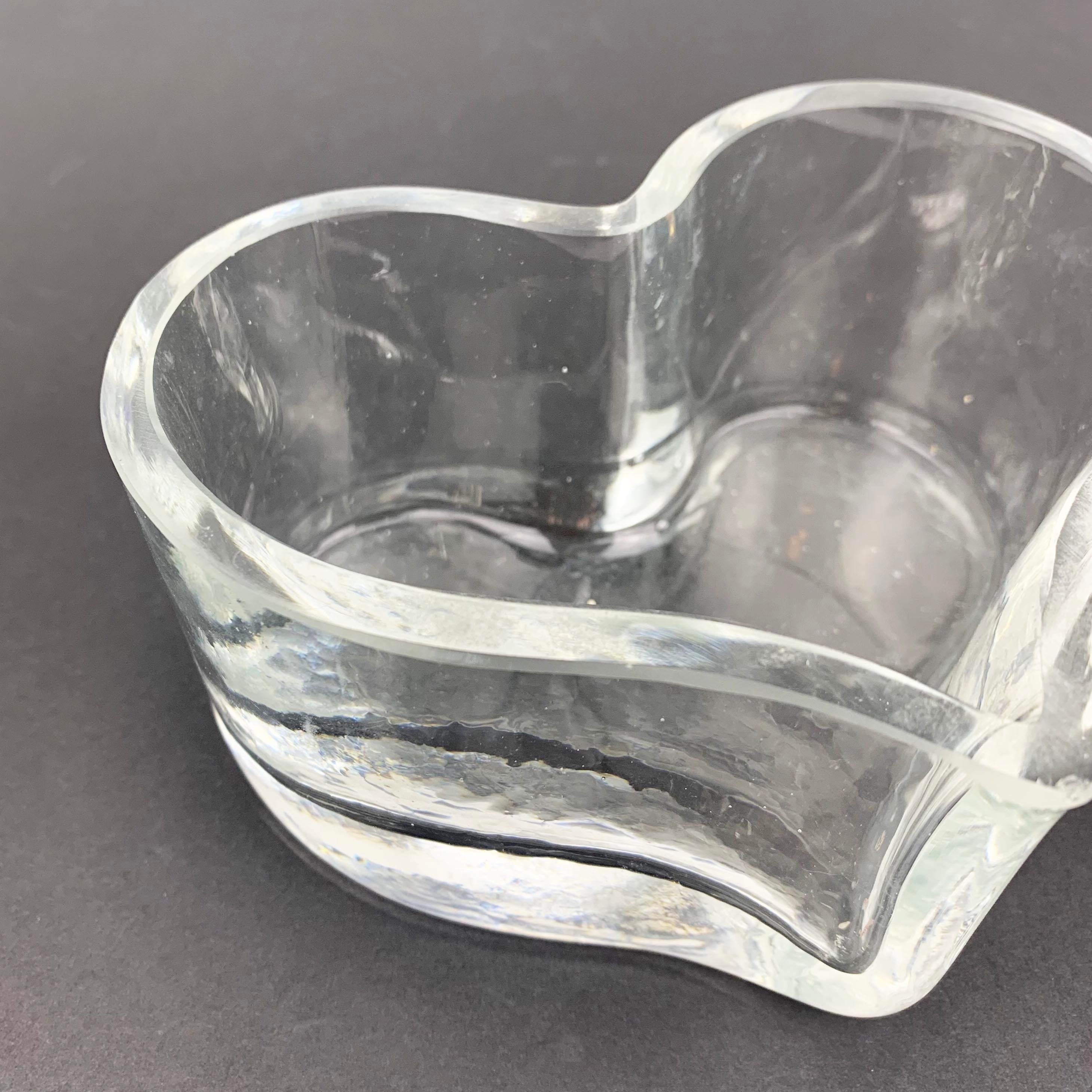 Heart Shaped Glass Bowl Heart Shape Snack Bowl Heart - Etsy Australia