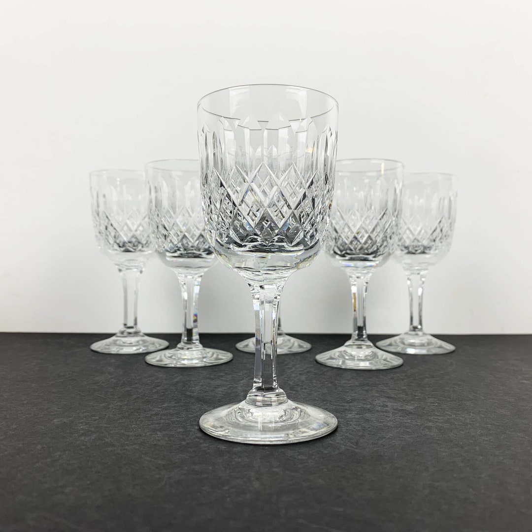 Thomas Webb 'normandy' Sherry Liqueur Glasses Set of 6 | Vintage Webb ...