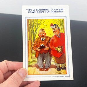 Set of 6 1950s Bamforth Comic Postcard Collection | Collectible Funny ...