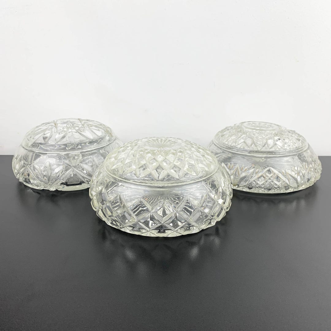 Cut Crystal Dressing Table Boxes | Lidded Jewellery Boxes | Crystal ...