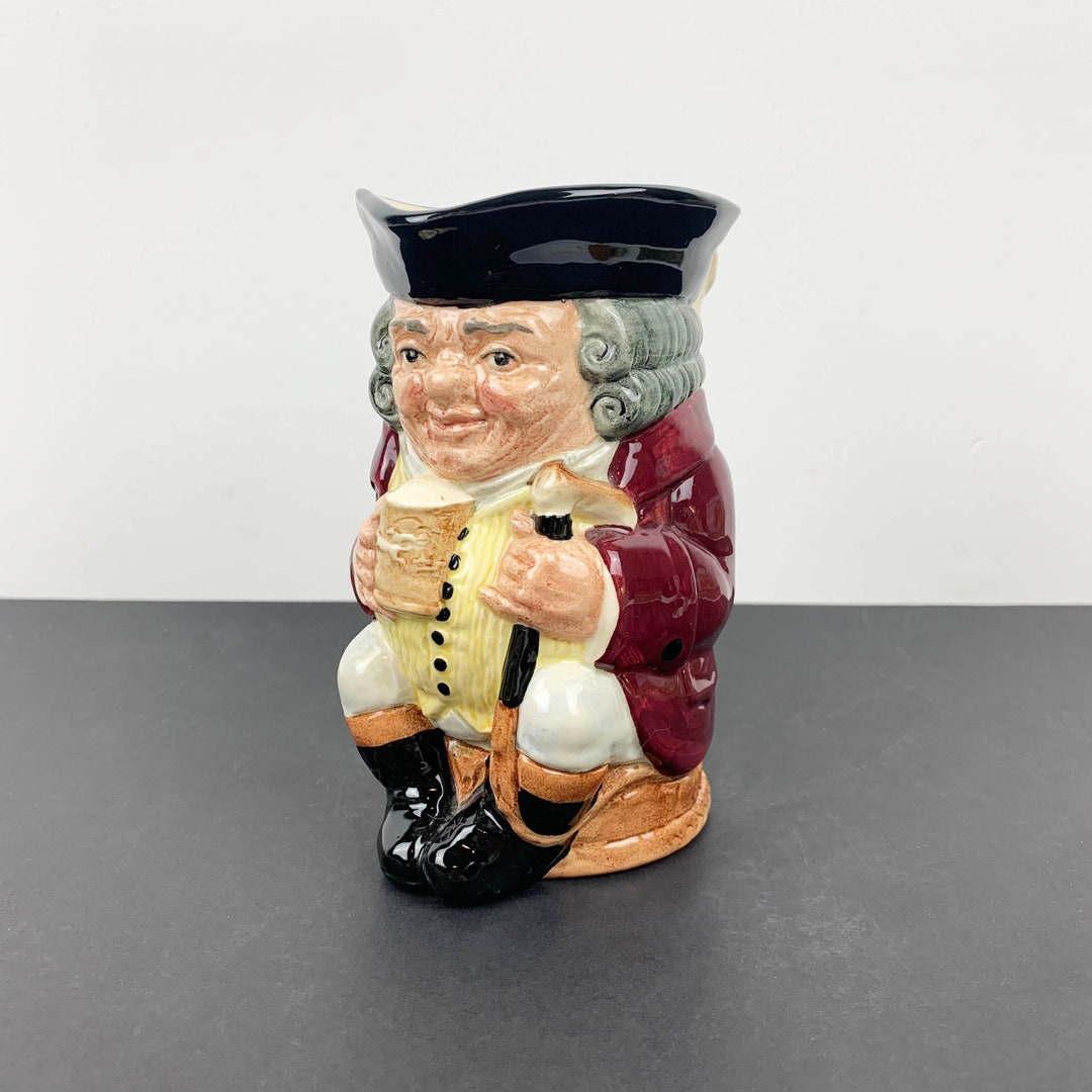 Royal Doulton 'jolly Toby' Large Size Jug Vintage Toby Jug Collectible ...