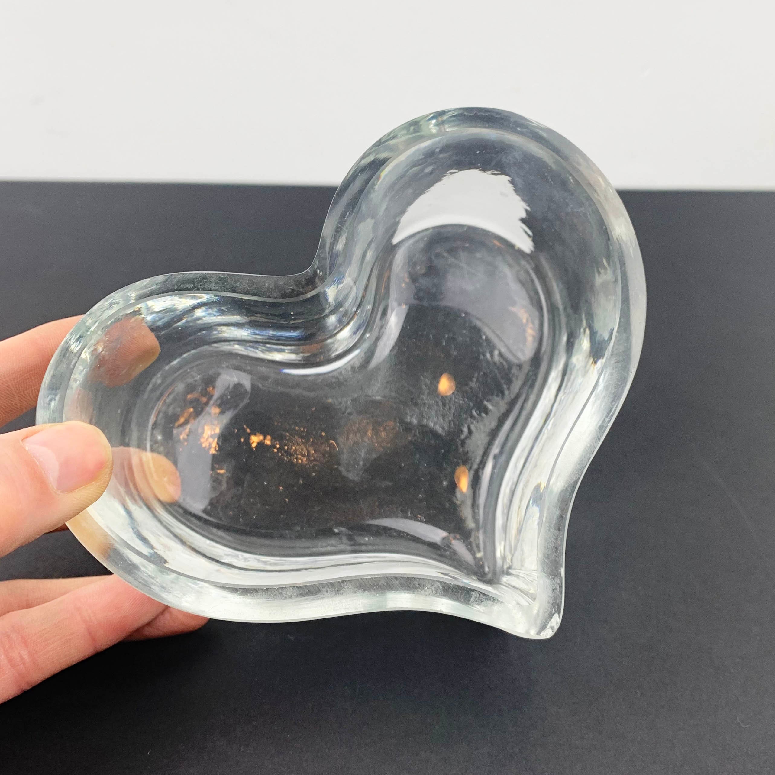 Heart Shaped Glass Bowl Heart Shape Snack Bowl Heart - Etsy Australia