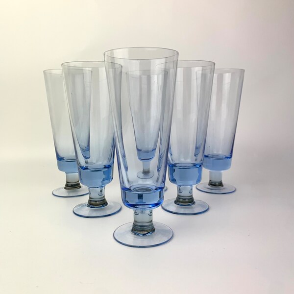 Blue Glassware - Etsy