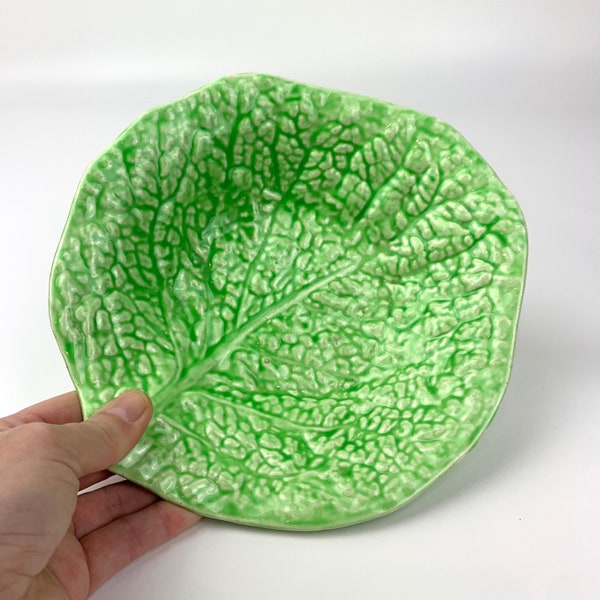 Ceramic Lettuce Bowl - Etsy