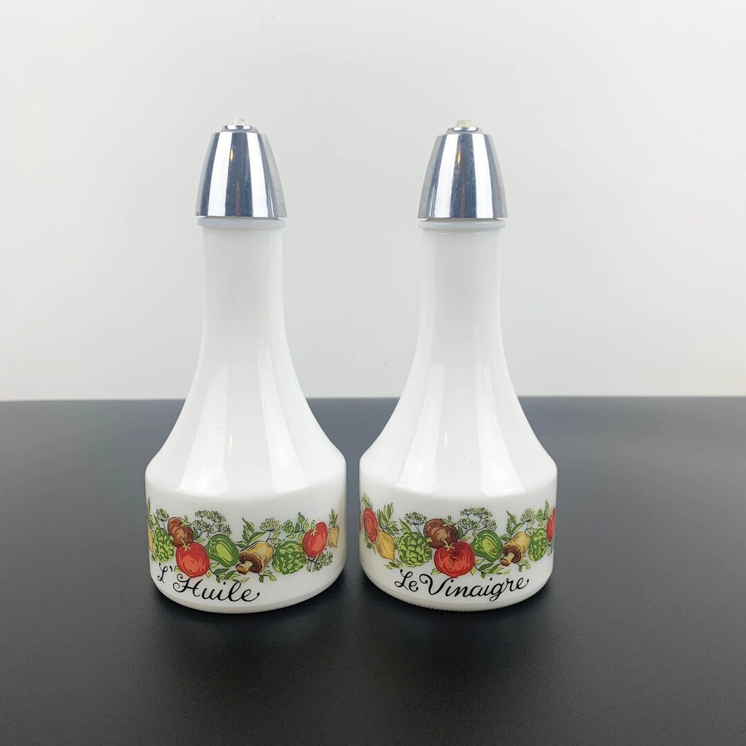 Corningware Spice O' Life Oil and Vinegar Bottles | Collectible Spice ...