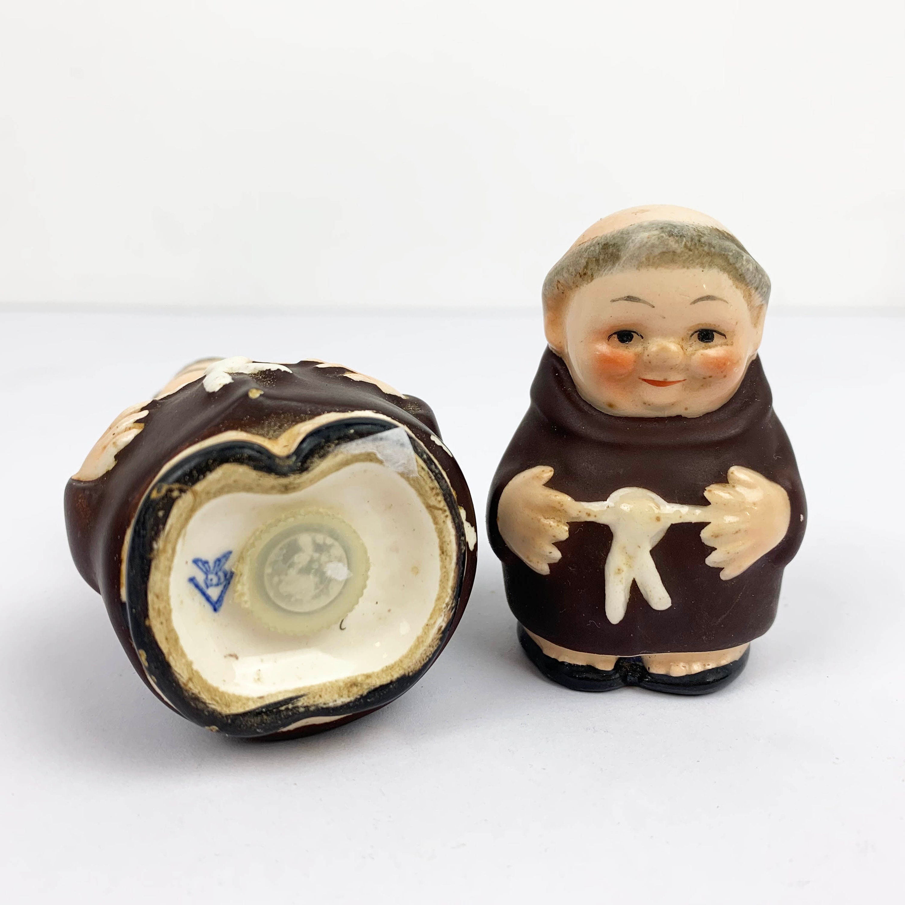 Goebel West Germany Monk Salt and Pepper Shakers 1950's - Etsy
