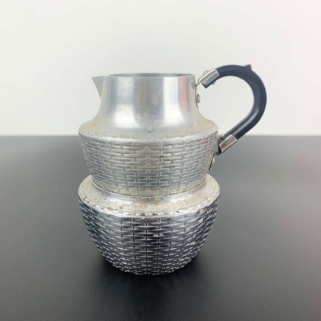 Wikka Ware England Sugar Bowl and Creamer | Wikka Ware Jug With ...