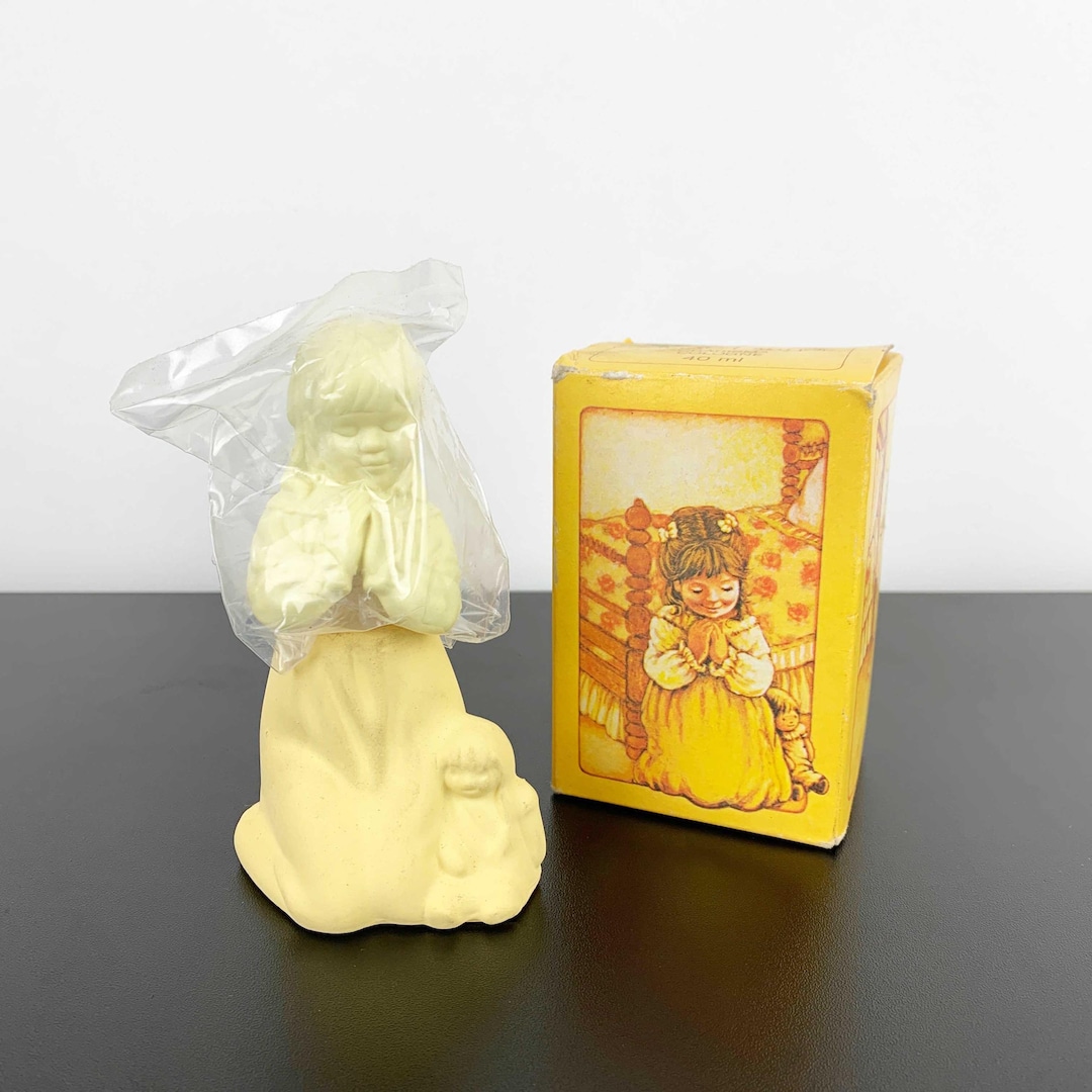 Avon Collectible Perfume Bottle First Prayer Praying Girl in Original ...