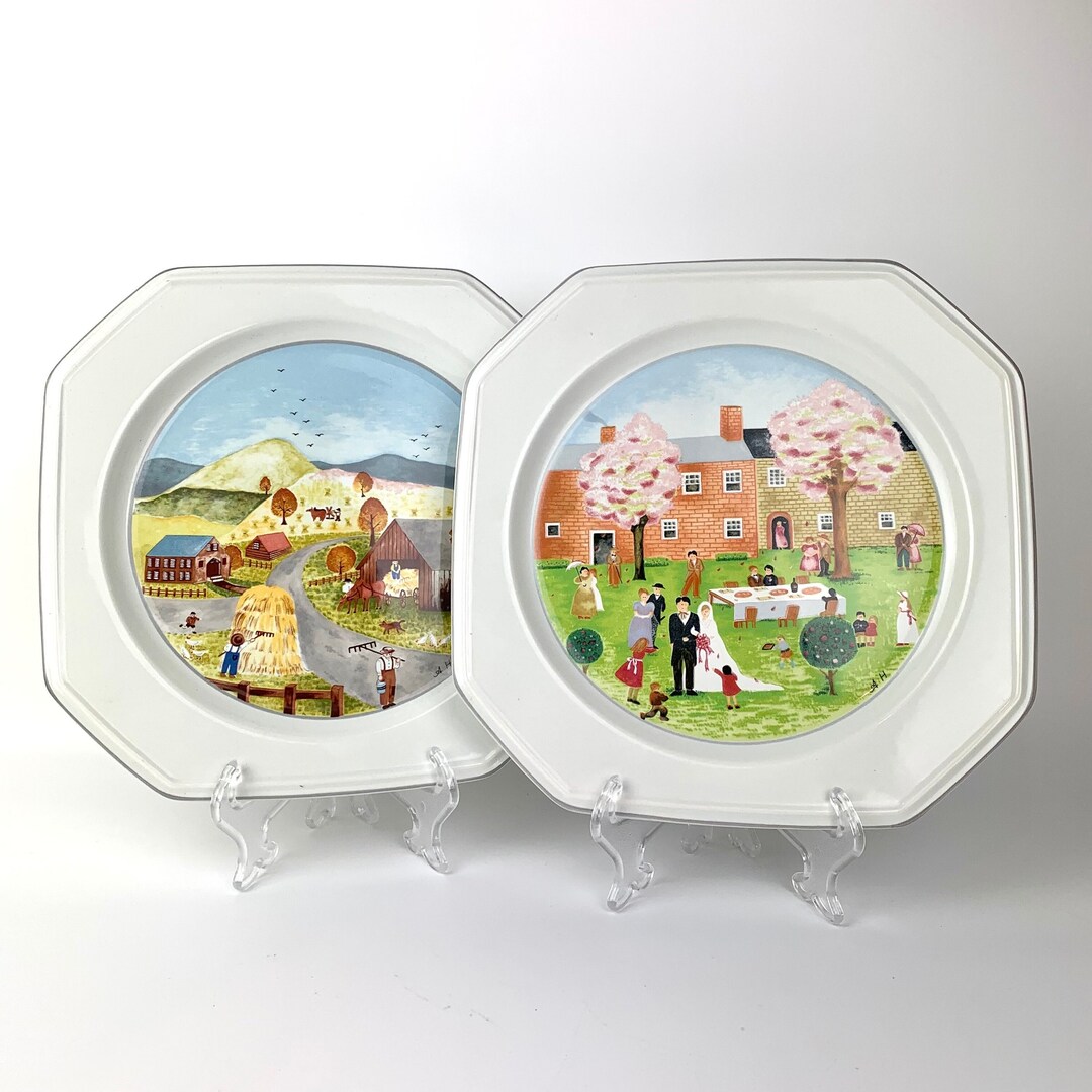 Mikasa Japan Songs of the Four Seasons Autumn Spring Set of 2 - Etsy