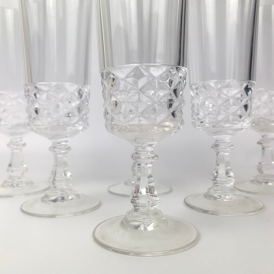 Cristal D'arques Durand Diamond Champagne Flutes | Crystal Champagne ...