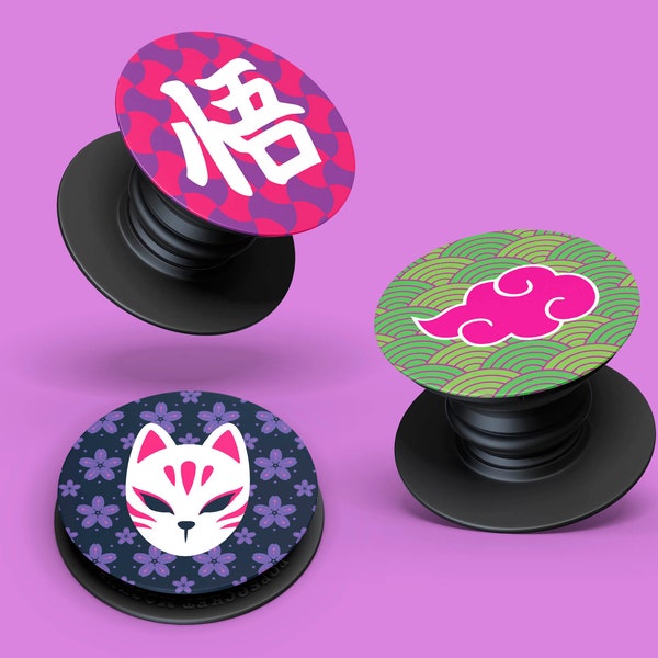 Anime Pop Socket - Etsy