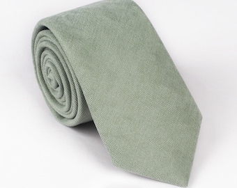 Sage Green Tie - Etsy