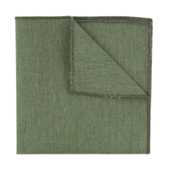 SAGE GREEN Floral Pocket Square - Etsy