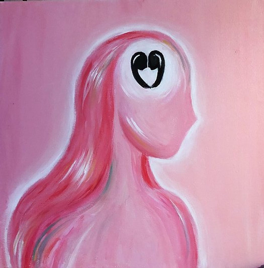 VISUALISE - Original Art Canvas - Etsy