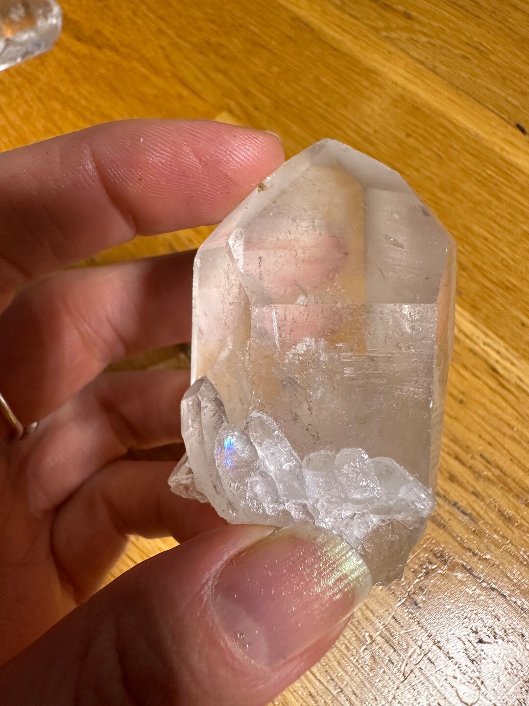 UNIQUE - Etched Starbrary Crystal - Rainbow Children Babies - Etsy