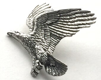 Eagle lapel pin | Etsy