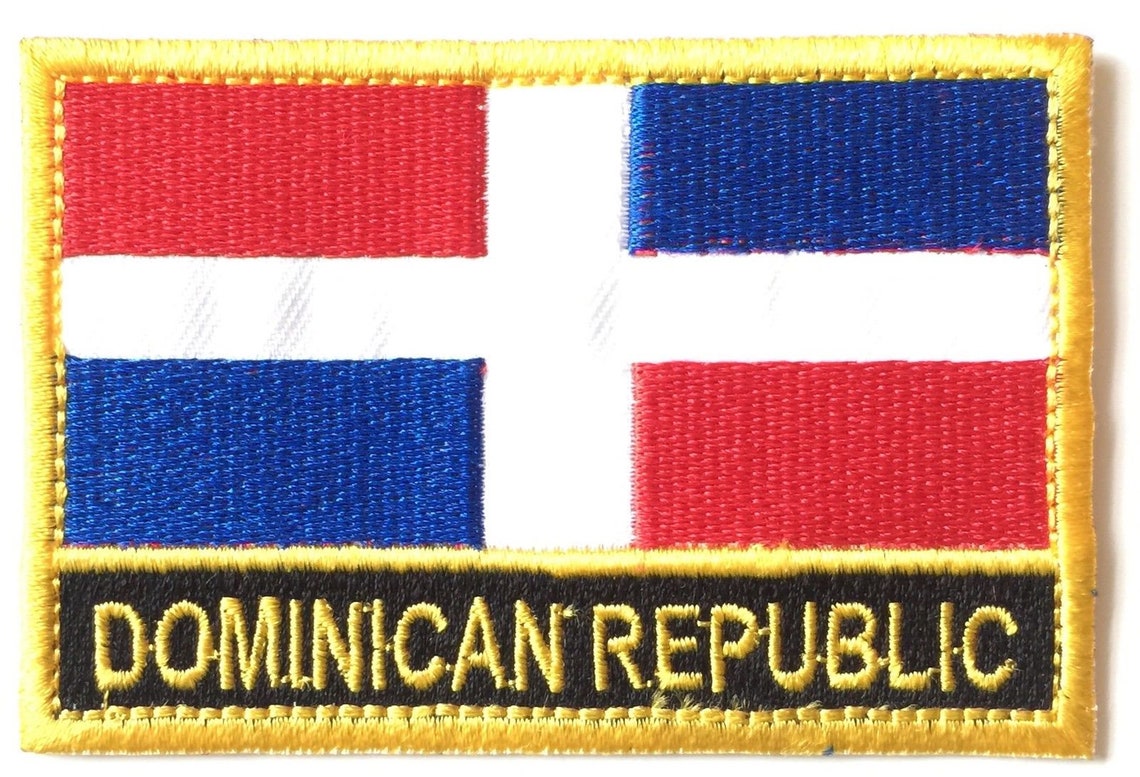 Dominican Republic Embroidered Sew or Iron on Patch Badge - Etsy