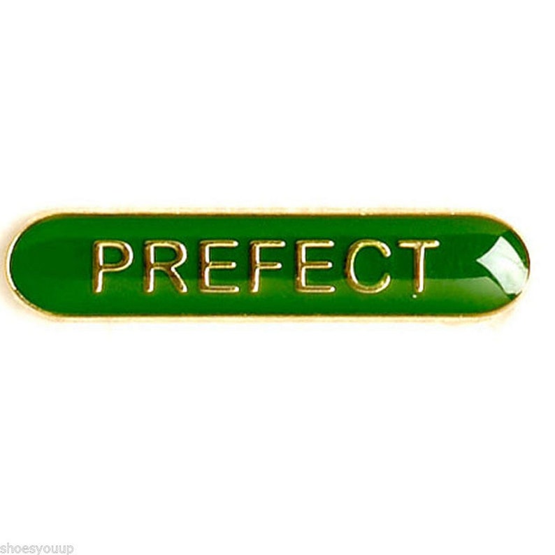Green Prefect Badge Ideal for Schools Available in 4 Colours - Etsy