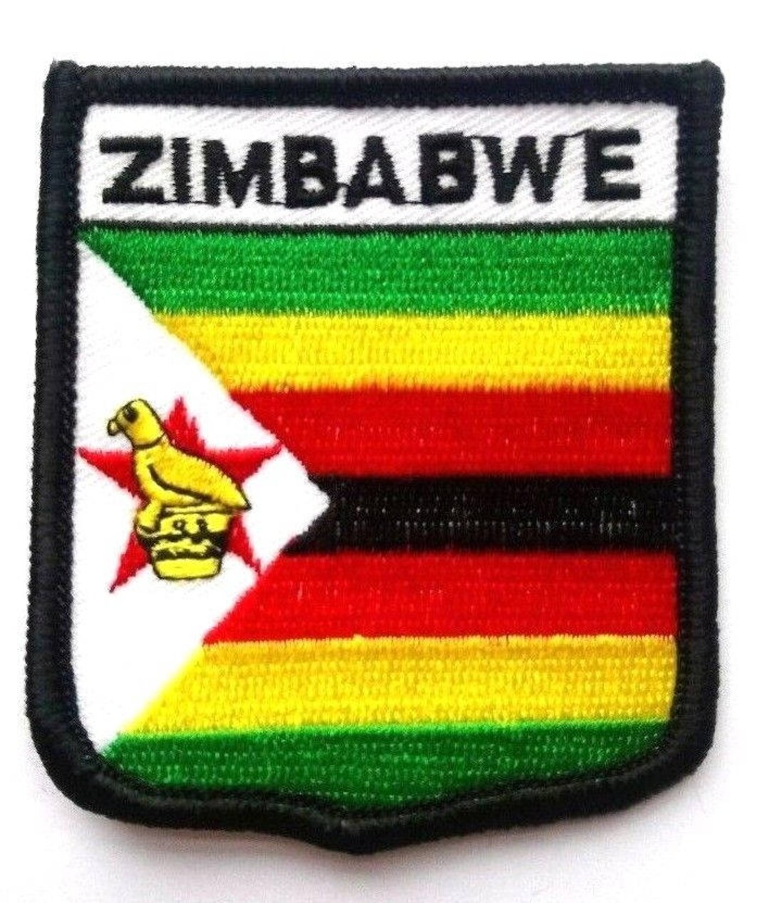 Zimbabwe Embroidered Patch - Etsy