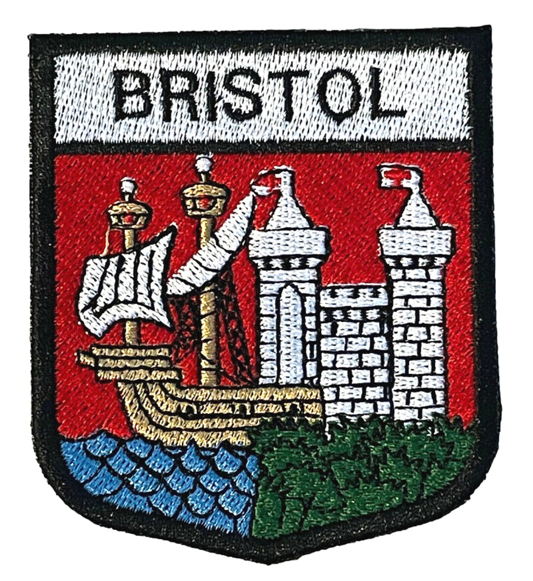 Bristol Coat of Arms Iron or Sew on Embroidered Patch (A) - Etsy