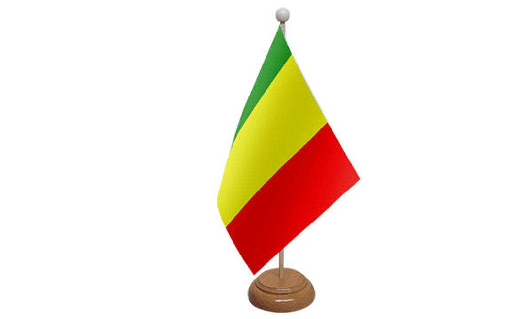 Mali Table Flag 9 X 6 With Wooden Stand - Etsy