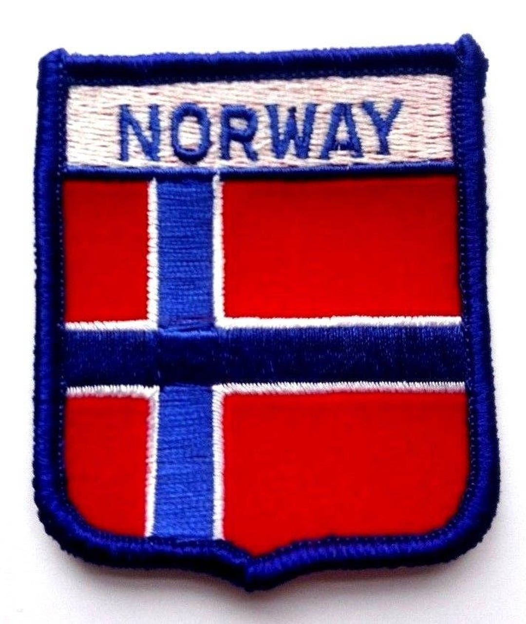 Norway Embroidered Patch - Etsy