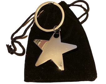 Star Keychain - Etsy