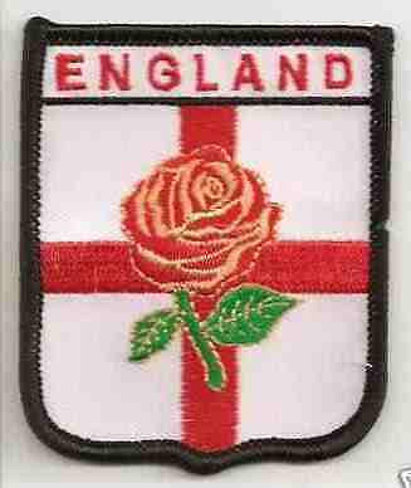 England Rose /st George Flag World Embroidered Patch Badge (A426) - Etsy