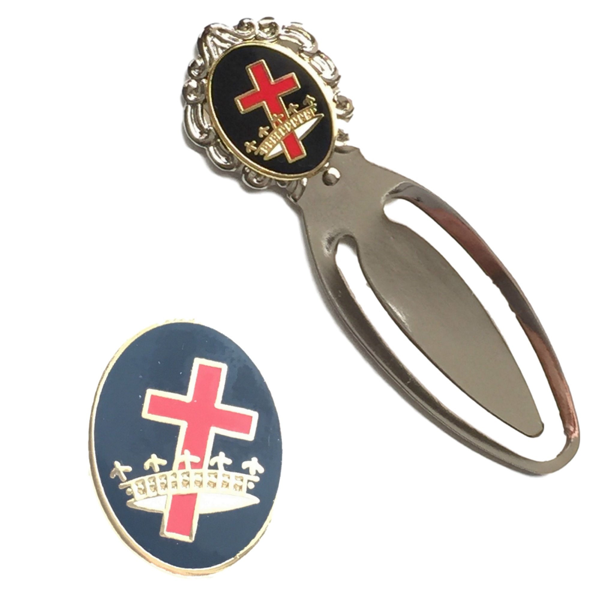 Masonic Knights Templar Cross and Crown Badge & Masonic | Etsy