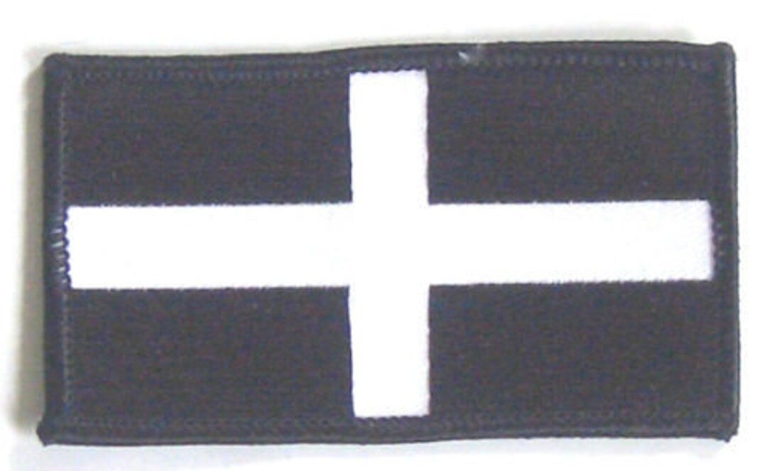 Kernow Cornwall Flag World Embroidered Patch (A431) - Etsy