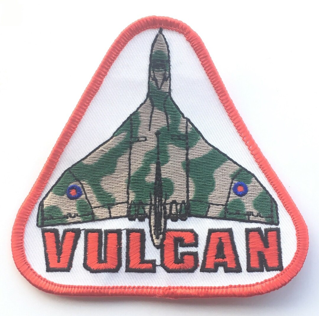 Vulcan Bomber Royal Air Force Military Embroidered Patch - Etsy