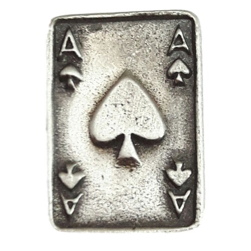 Ace of Spades Enamel Pin - Etsy