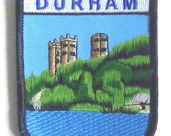 UK DURHAM County Flag Embroidered Iron on Patch Sew on Badge - Etsy