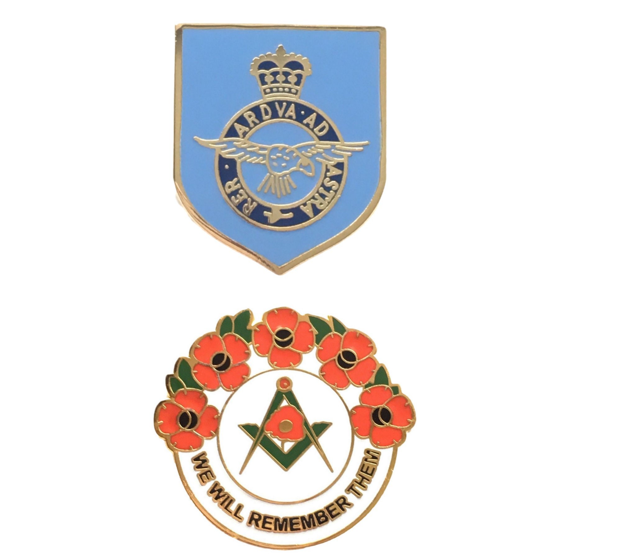 Royal Air Force RAF Crest Military Badge and Masonic We Will - Etsy Ireland