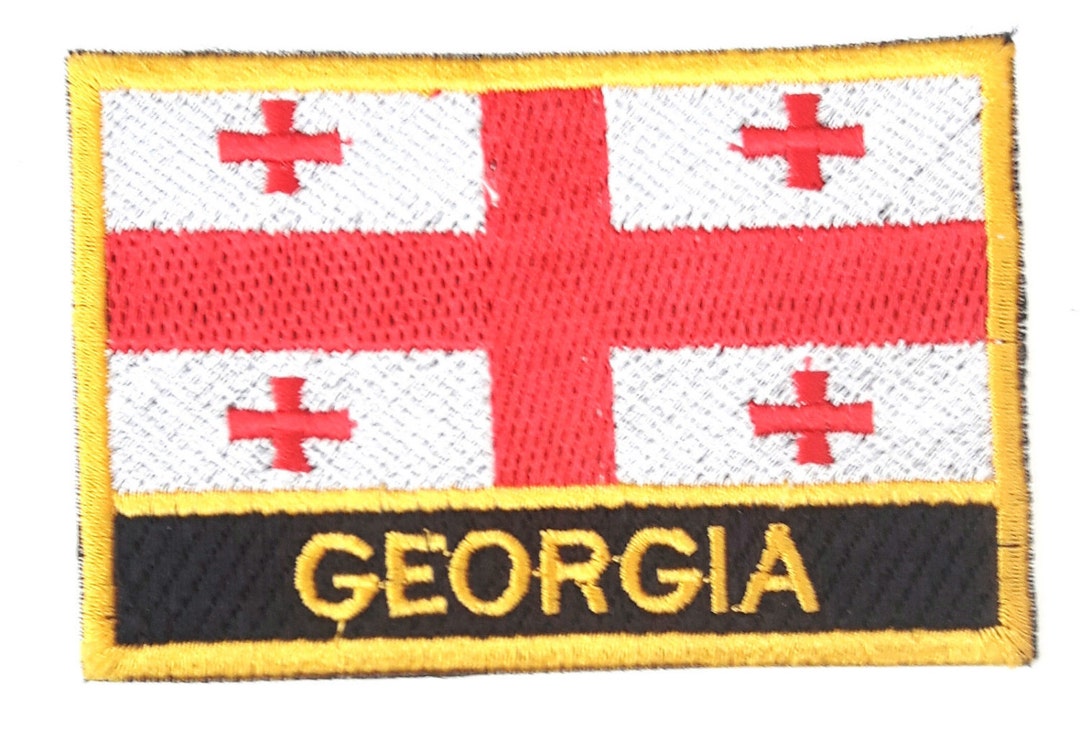 Georgia Embroidered Sew or Iron on Patch Badge - Etsy