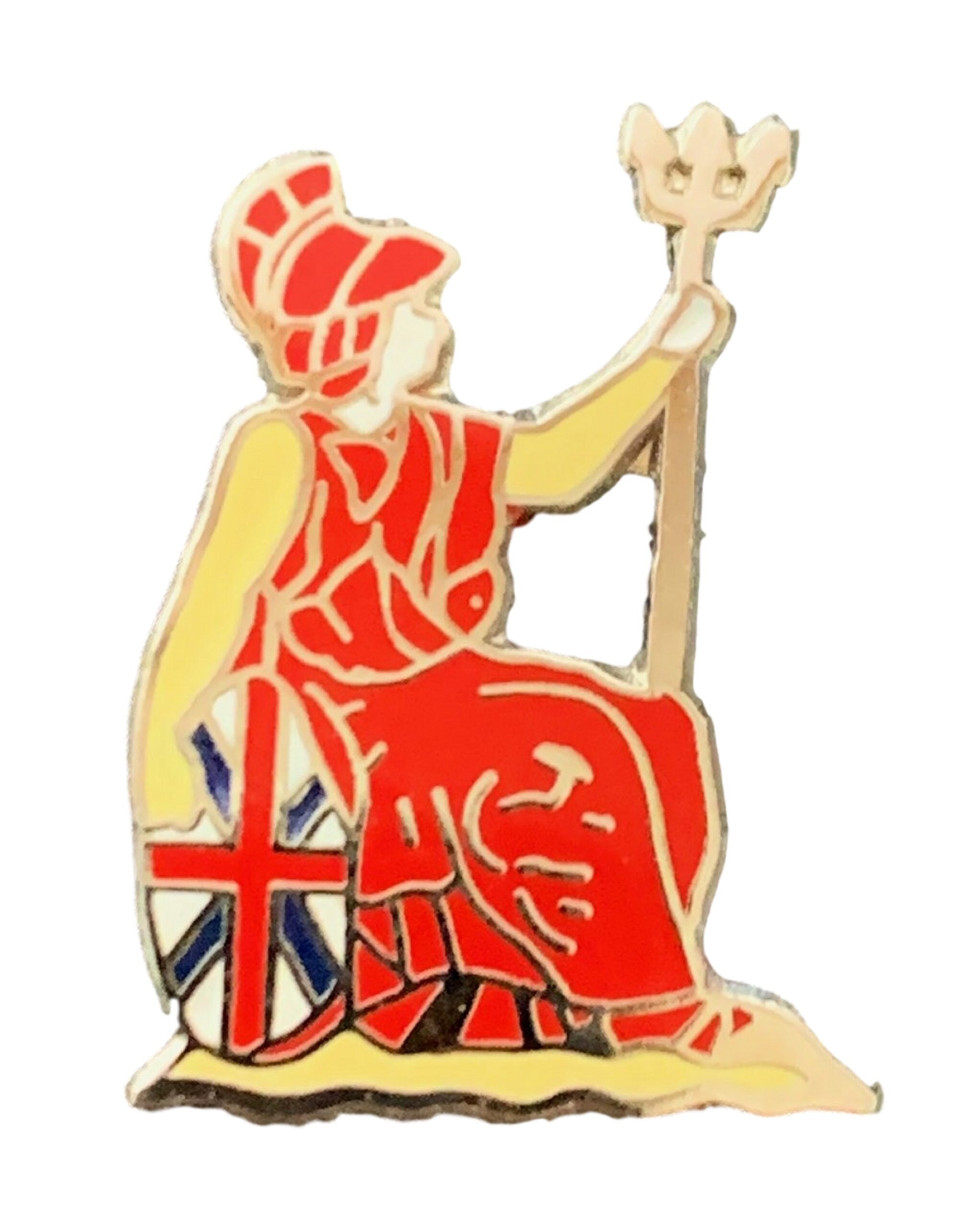 Rule Britannia British Patriotic Quality enamel lapel pin | Etsy