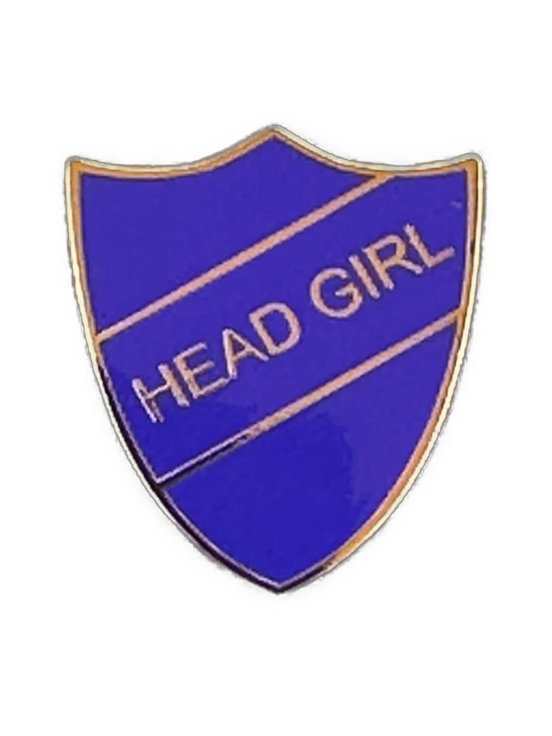 School Head Girl School / College Violet Enamel Lapel Pin Badge - Etsy