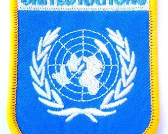 United Nations Patch / United Nations Flag Patch / Iron on or Sew On - Etsy
