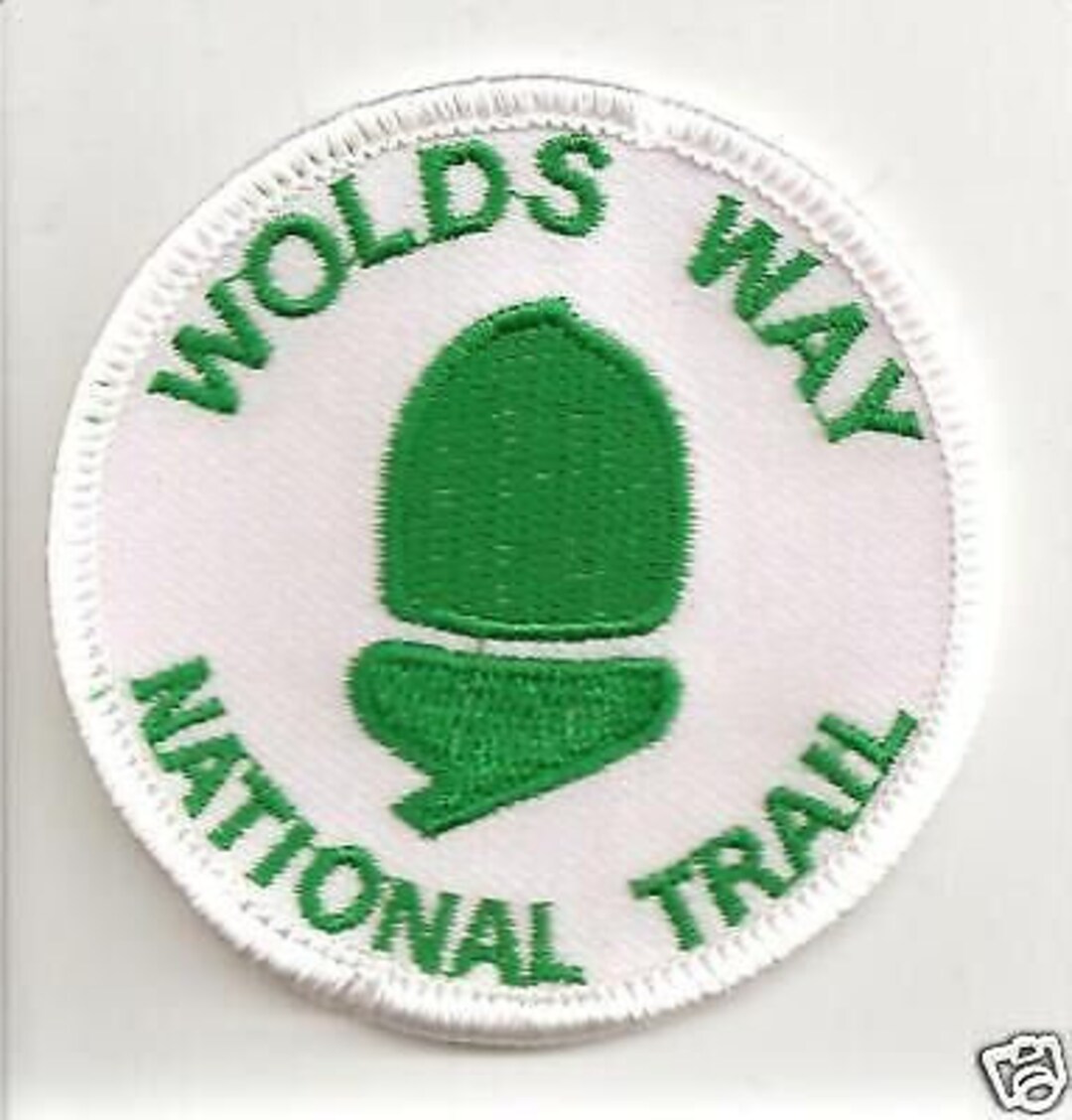 Wolds Way Flag Round Embroidered Patch (A339) - Etsy