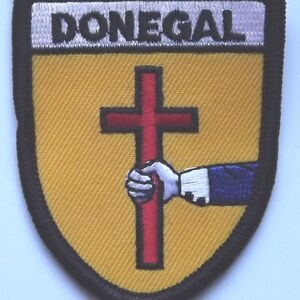 Donegal World Embroidered Patch Badge - Etsy Ireland