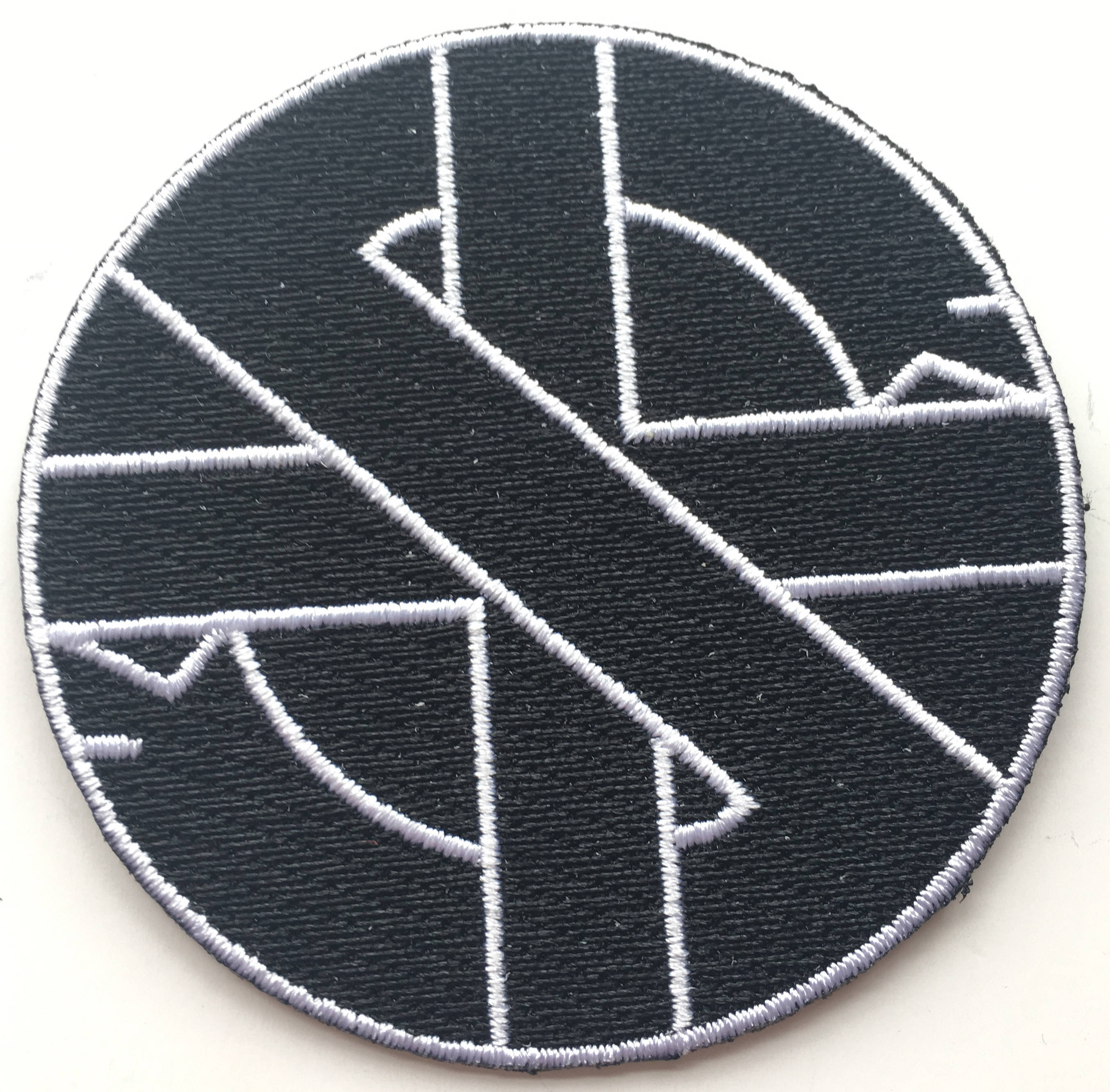 Crass Logo Punk Symbol Embroidered Patch Etsy