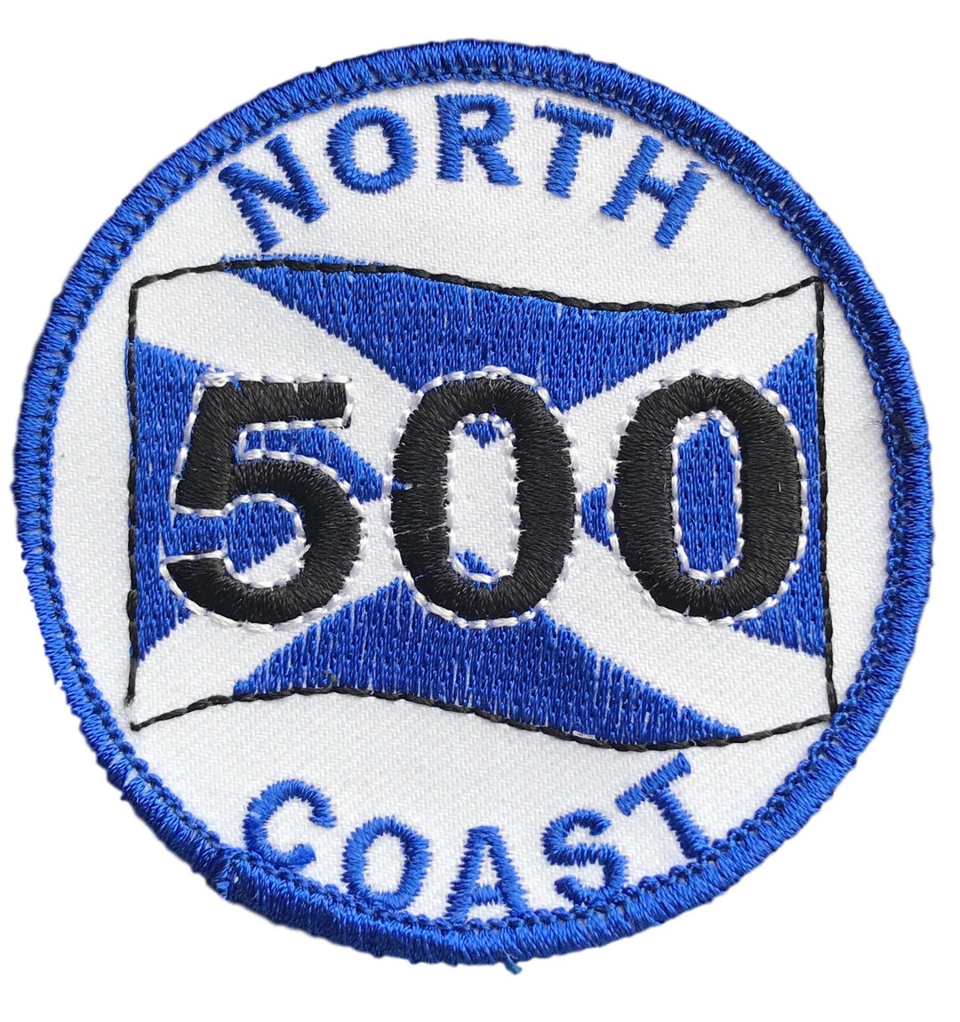 Scotland North Coast 500 Drive Embroidered Sew on Patch - Etsy UK