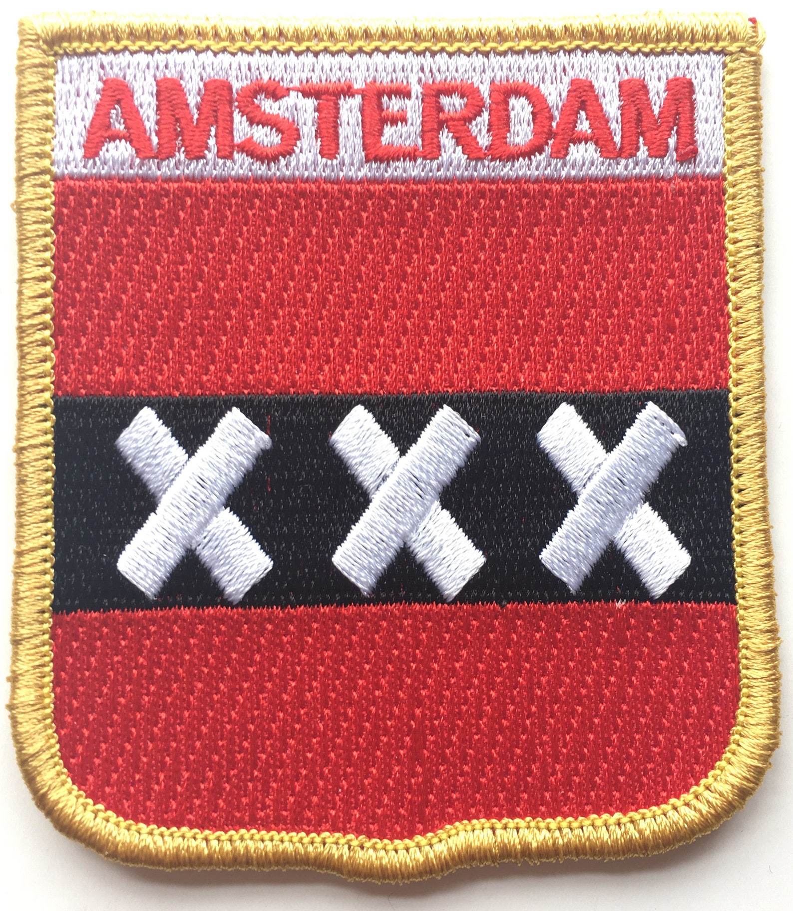 Netherlands Amsterdam Flag Embroidered Patch Badge - Etsy